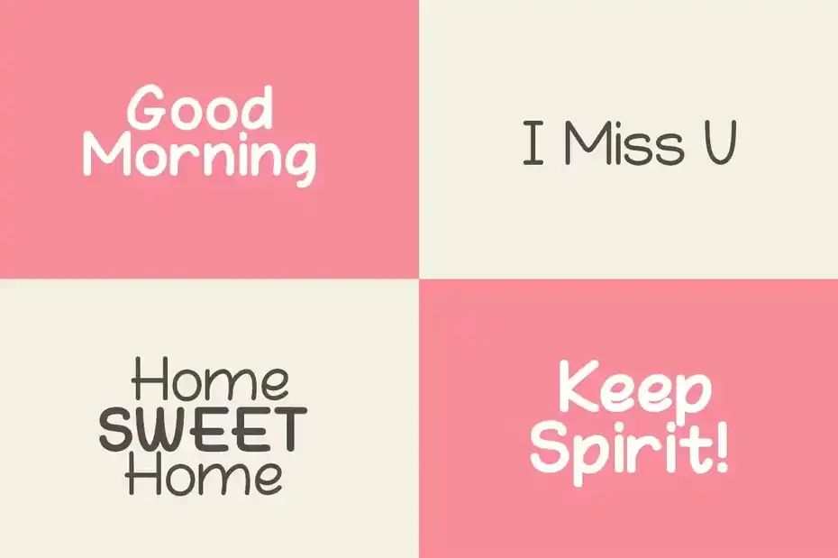 فونت انگلیسی فانتزی Hey Fun - فونت انگلیسی برای لوگو