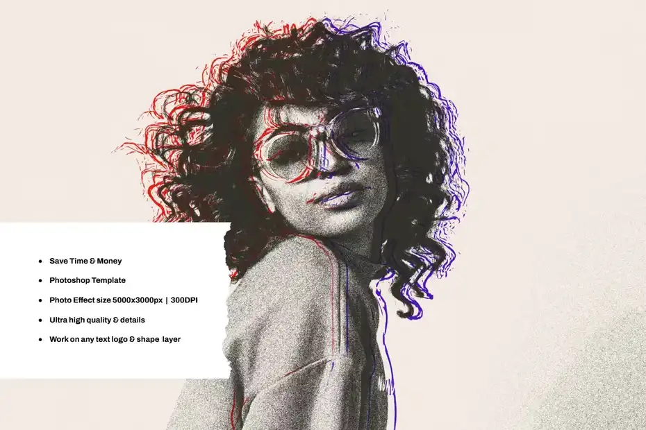 افکت عکس اوت لاین Outline Photo Effect - سیجی کوک
